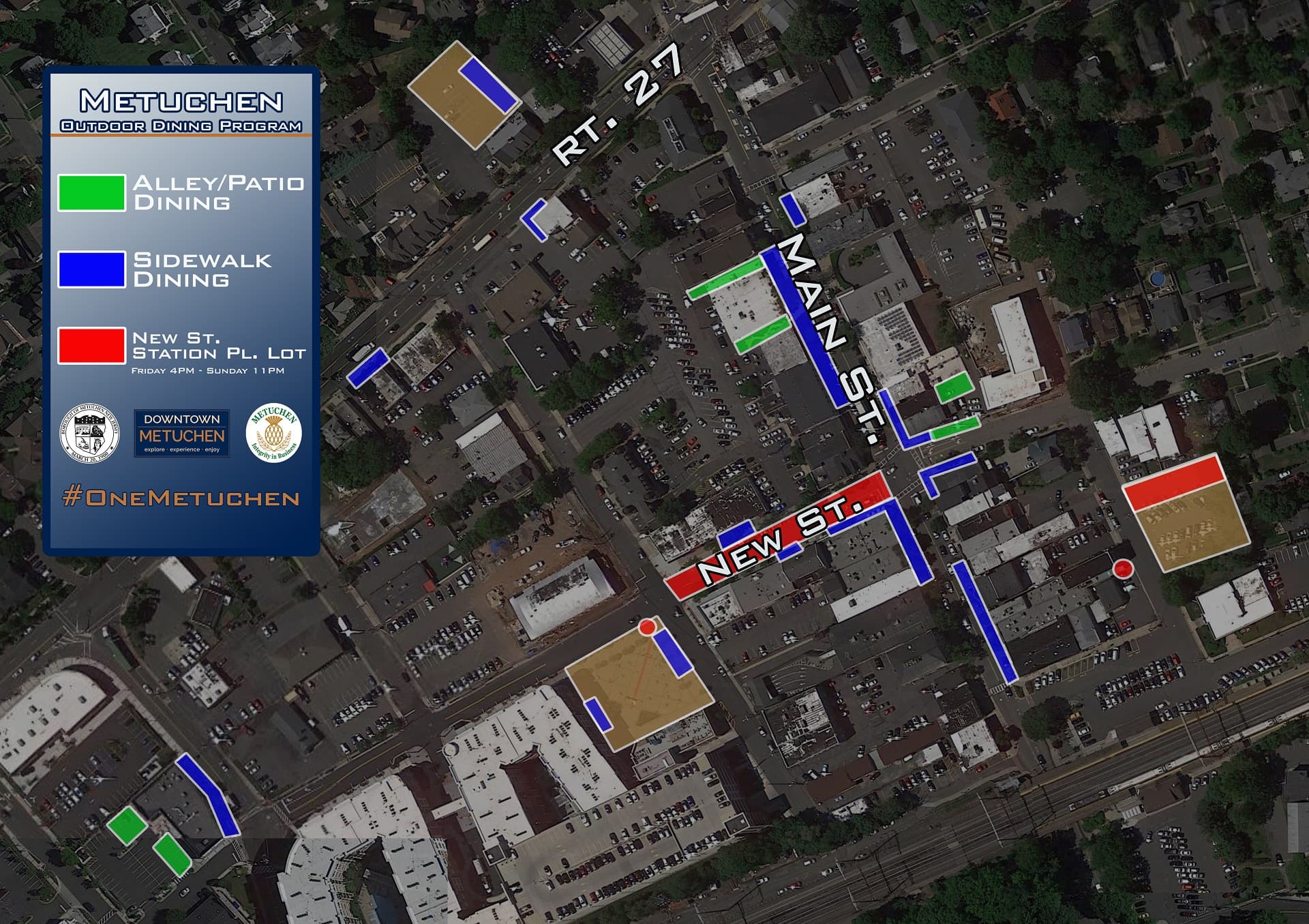 Launch of Outdoor Program – Downtown Metuchen