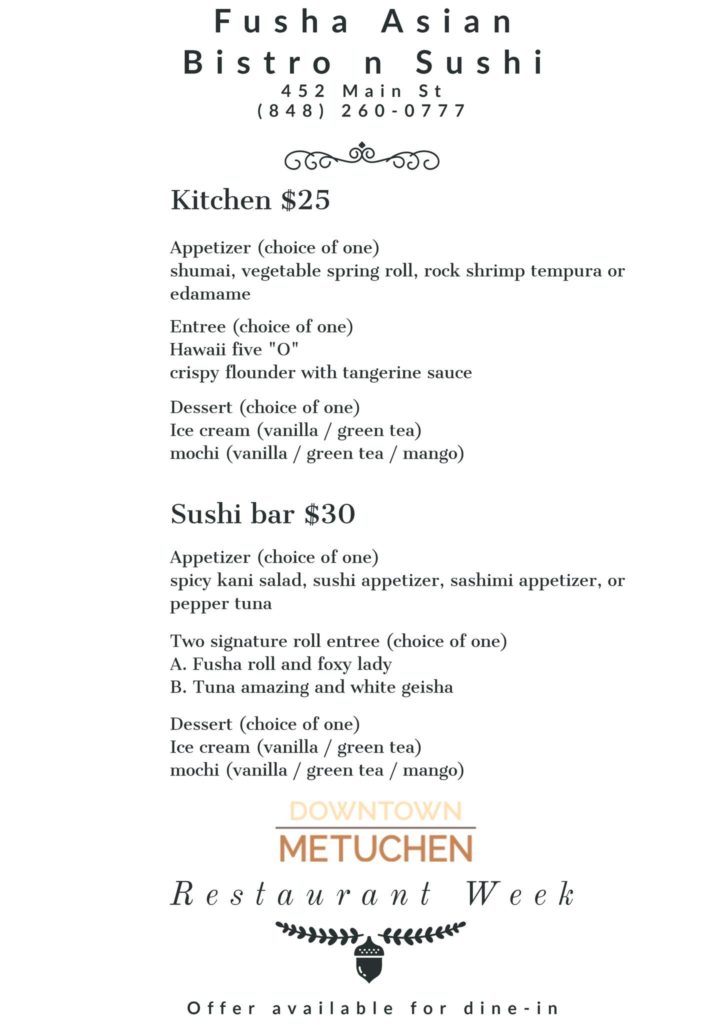 Fusha – Downtown Metuchen